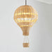 Rattan Hot Air Balloon Pendant Light – Blackbrdstore