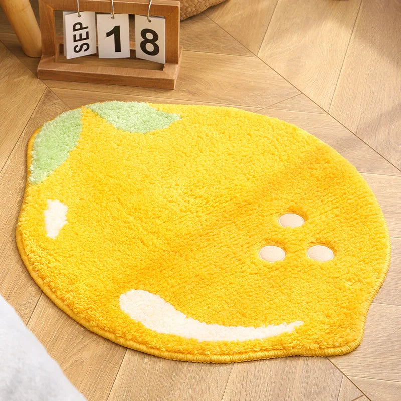 Fruit Shape Tufted Bath Mat – Blackbrdstore