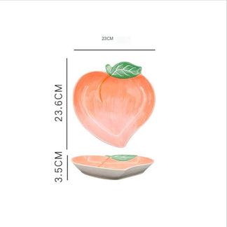 Fruit Shaped Ceramic Plates – Blackbrdstore