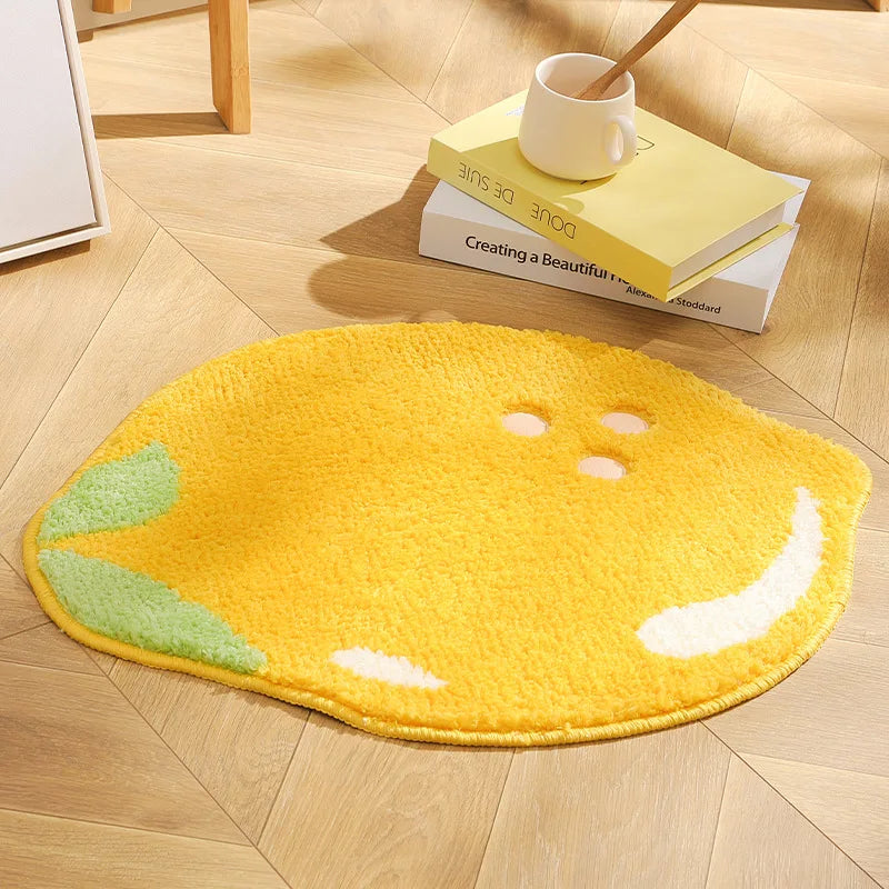 Fruit Shape Tufted Bath Mat – Blackbrdstore