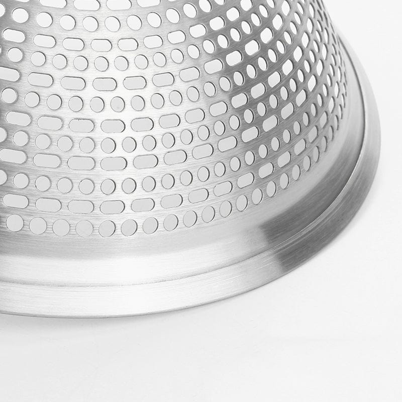 304 Stainless Steel Skimmer Strainer Colander - Blackbrdstore
