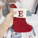 Knitted Christmas Alphabet Letters Socks - Blackbrdstore