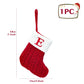 Knitted Christmas Alphabet Letters Socks - Blackbrdstore