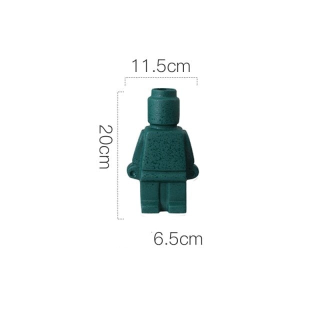 Lego Man Planters - Blackbrdstore