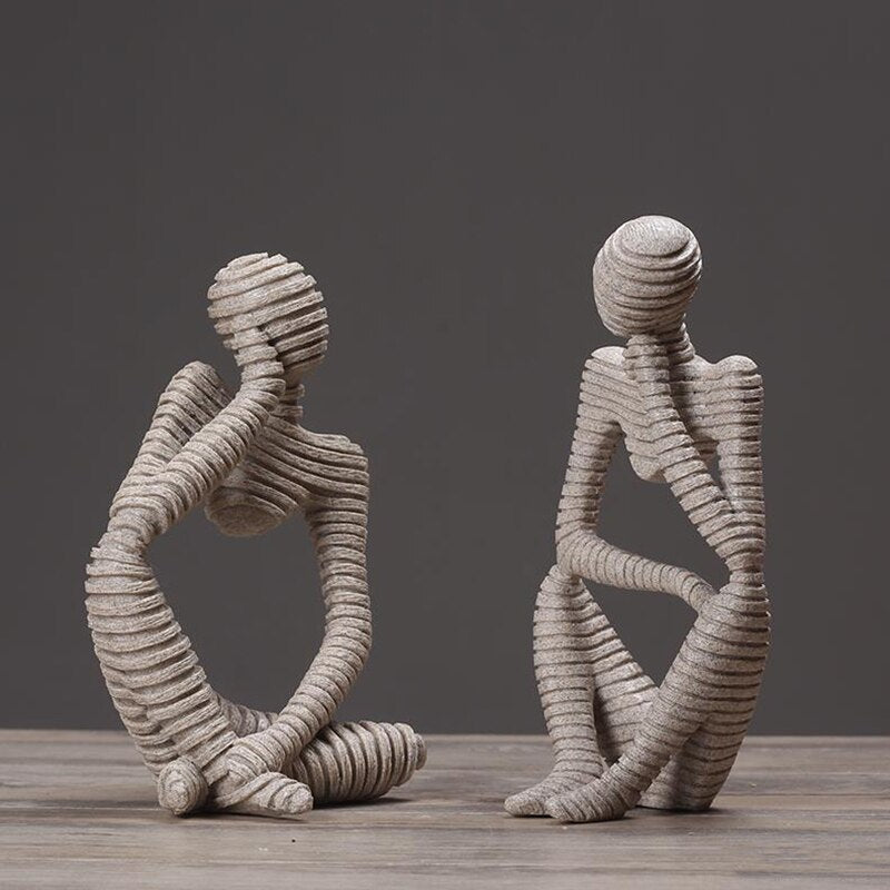 Creative Abstract Miniature Figurines