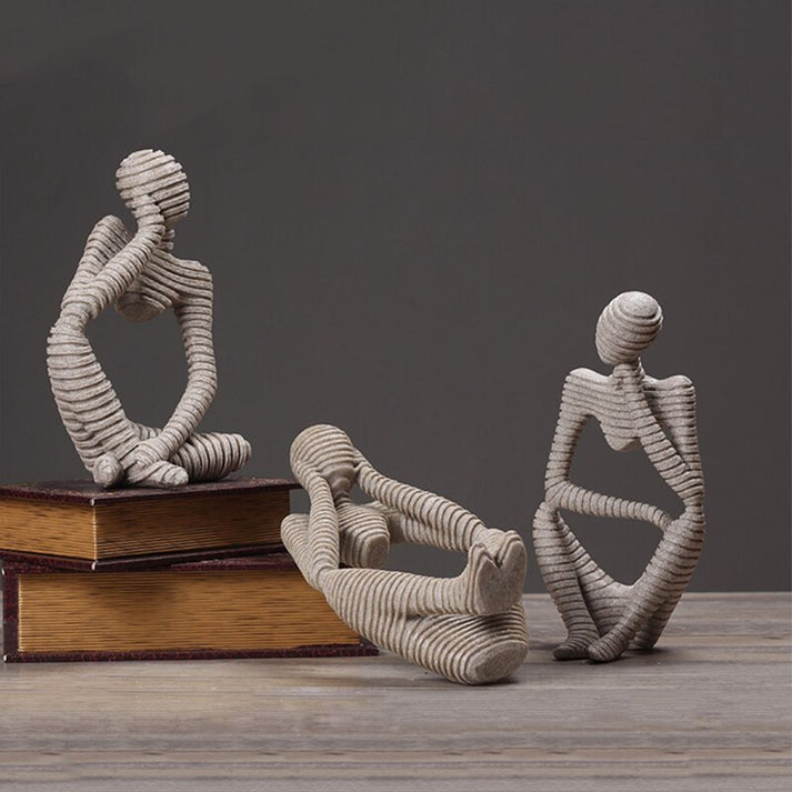 Creative Abstract Miniature Figurines